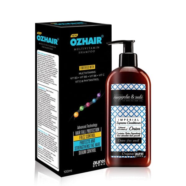 Ketoconazole, Salicylic Acid | Anti-Dandruff Shampoo | Aurel Derma